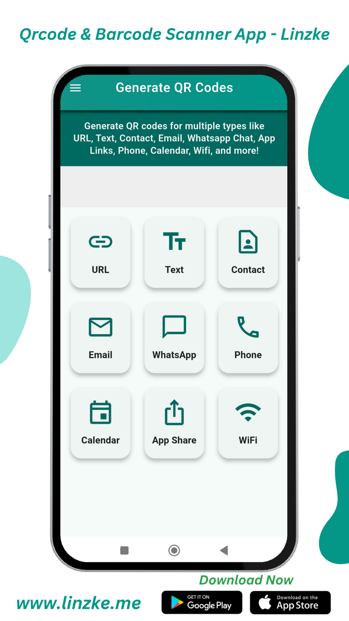 QR Code & Barcode App – Linzke by quickro | CodeCanyon